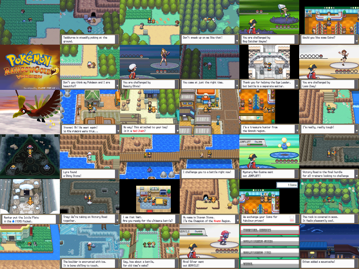 Pokemon Rainbow Gold (NDS) Rom Download